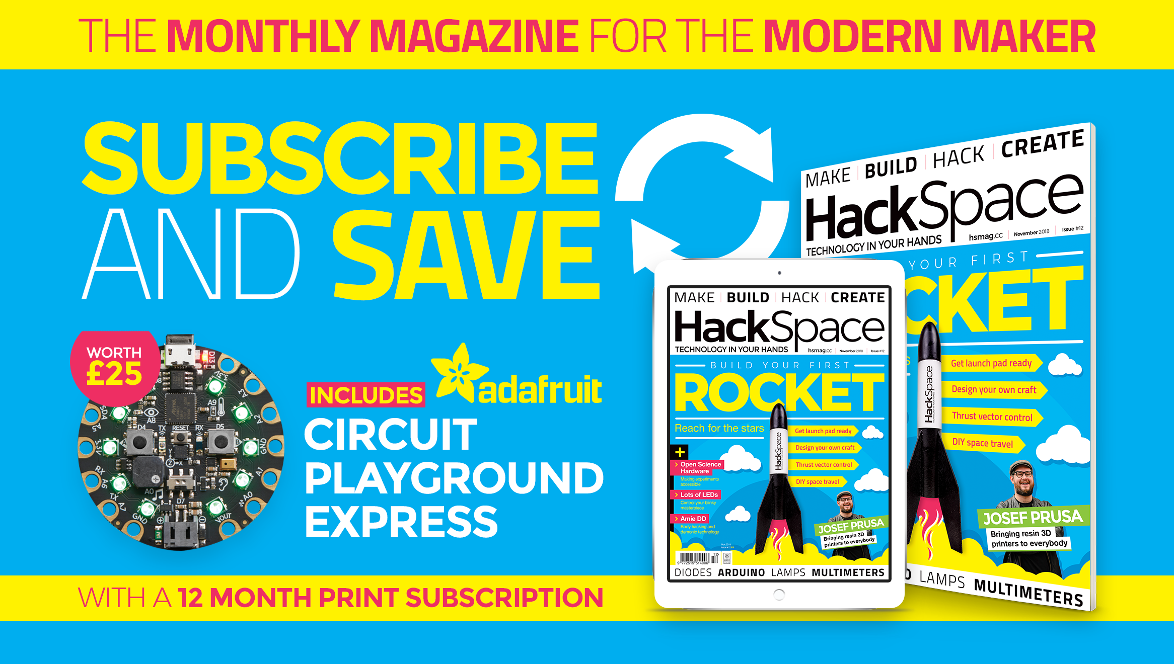 Issue 18 — HackSpace magazine is here! @HackSpaceMag « Adafruit ...